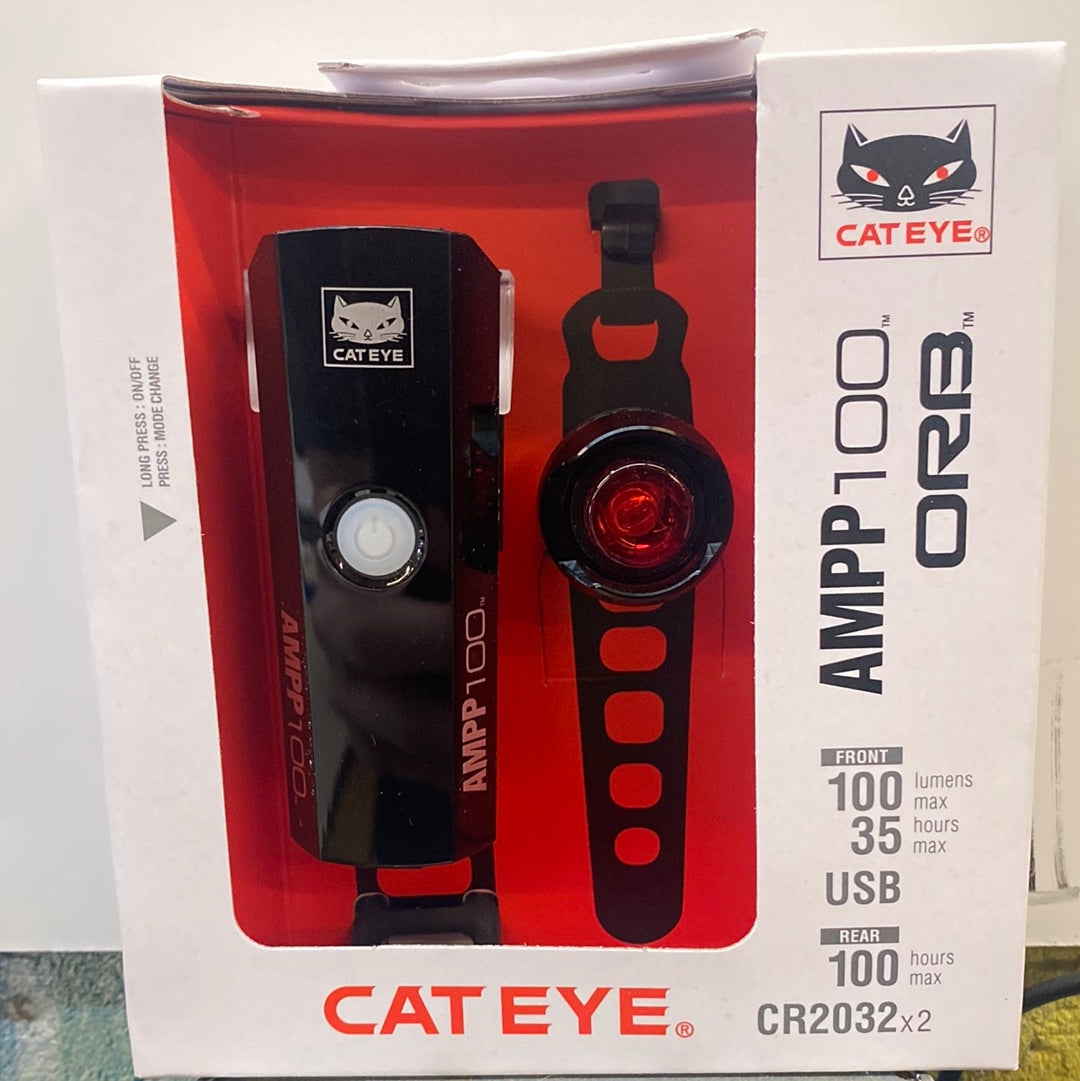 Cat Eye Rechargeable light set – The Pedal Factory